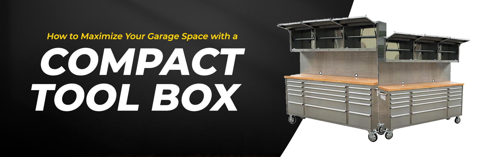 Maximize Garage Space with Compact Tool Boxes | OMG Garage
