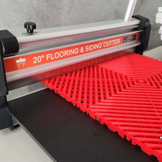 20" Flooring PVC Tile Cutter Flawless Cuts Guaranteed! OMG Garage