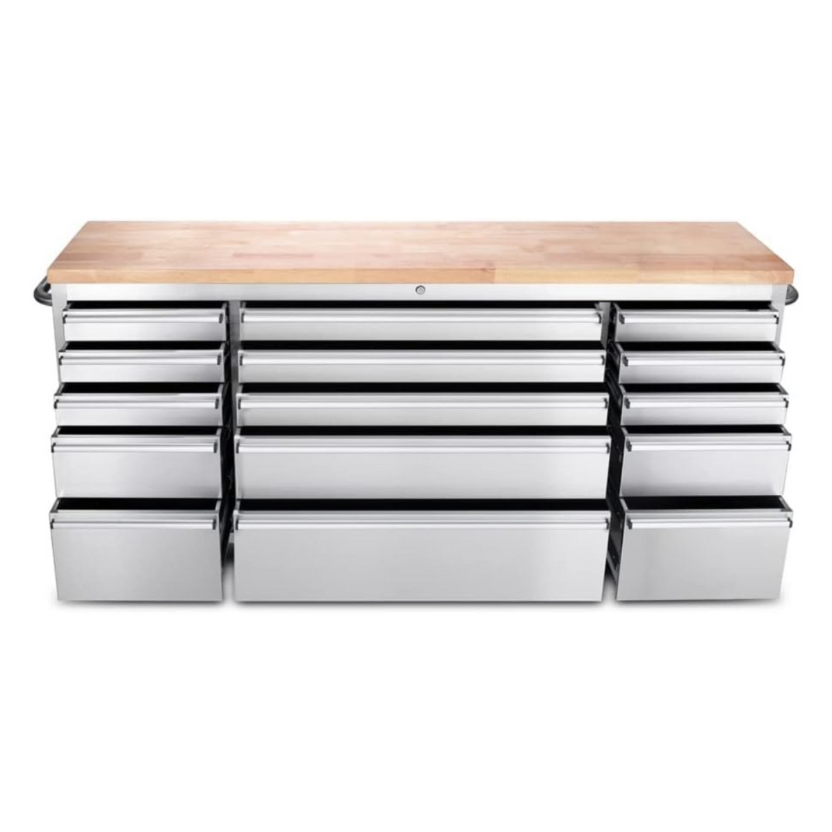 Organize Your Garage with a 72" Stainless Workbench Trolley – OMG Garage