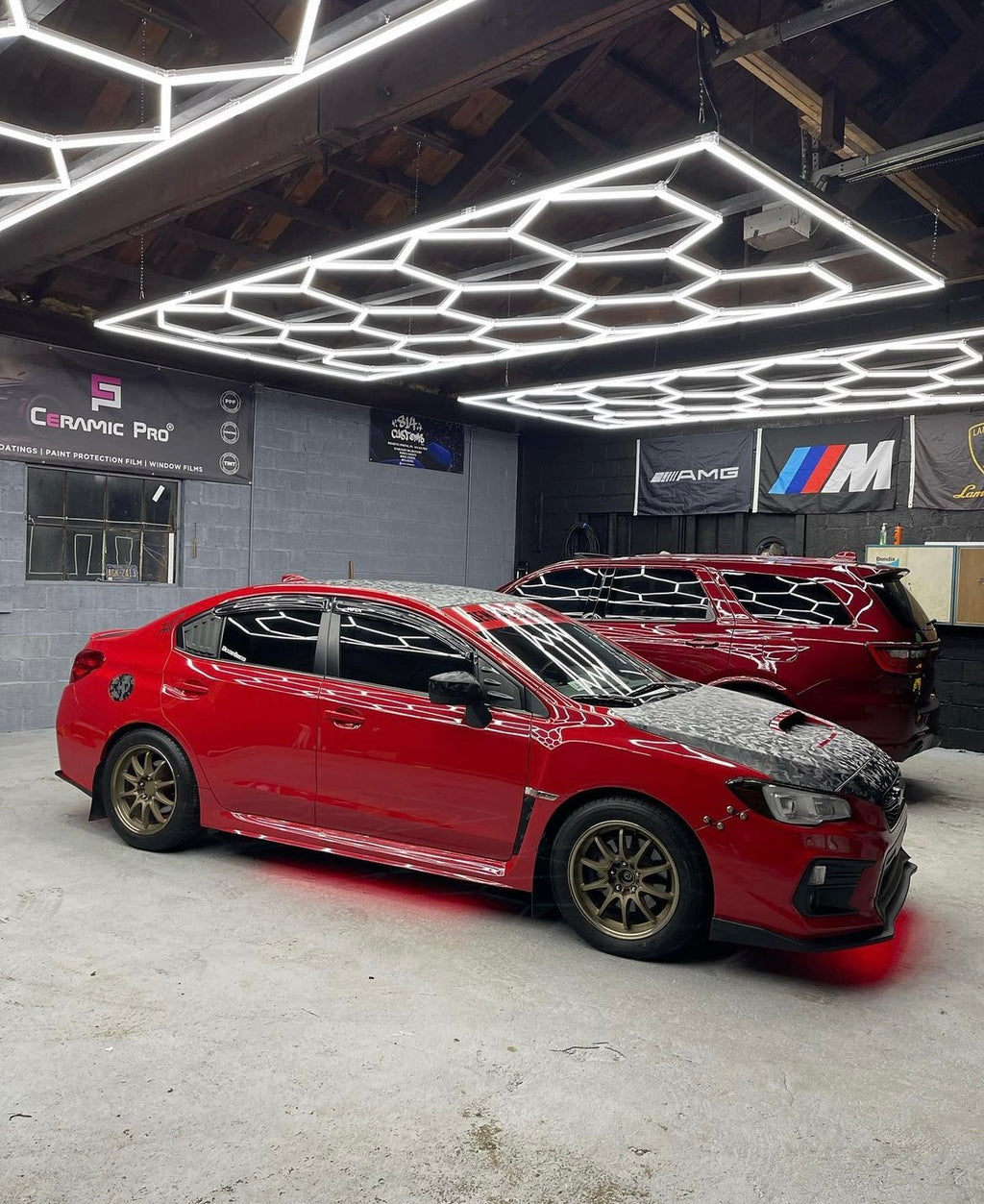 OMG Hex-Lights: The Garage's Most Stylish Upgrade | Buy Now – OMG Garage