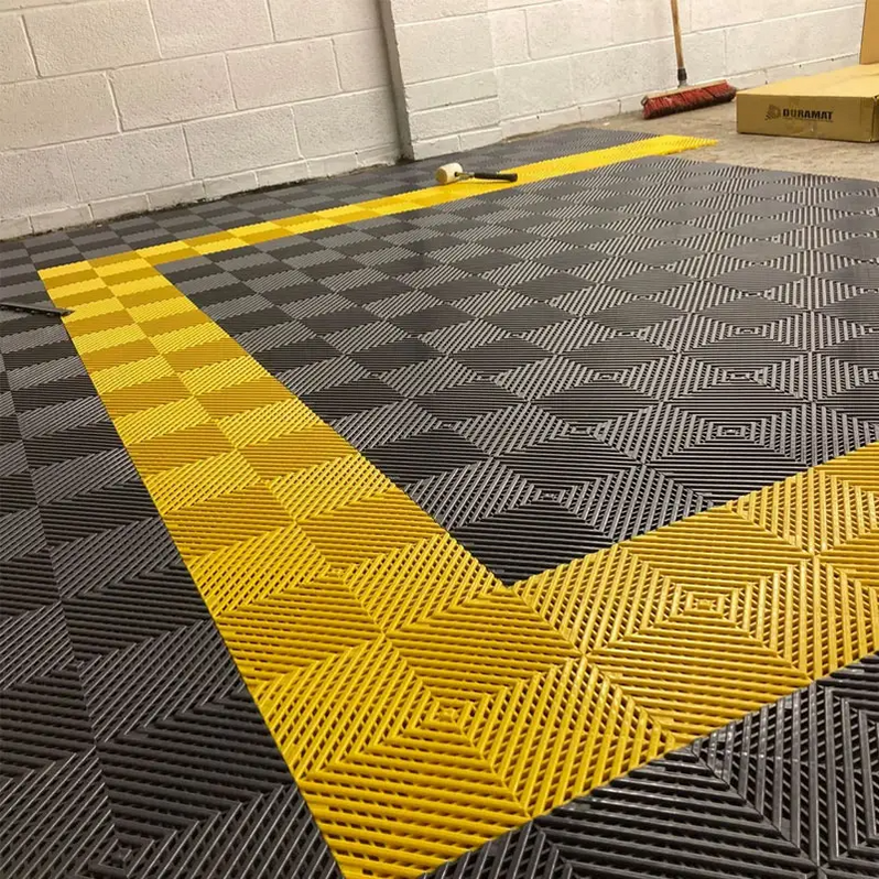 Modular Interlocking Garage Flooring Tiles | OMG Garage